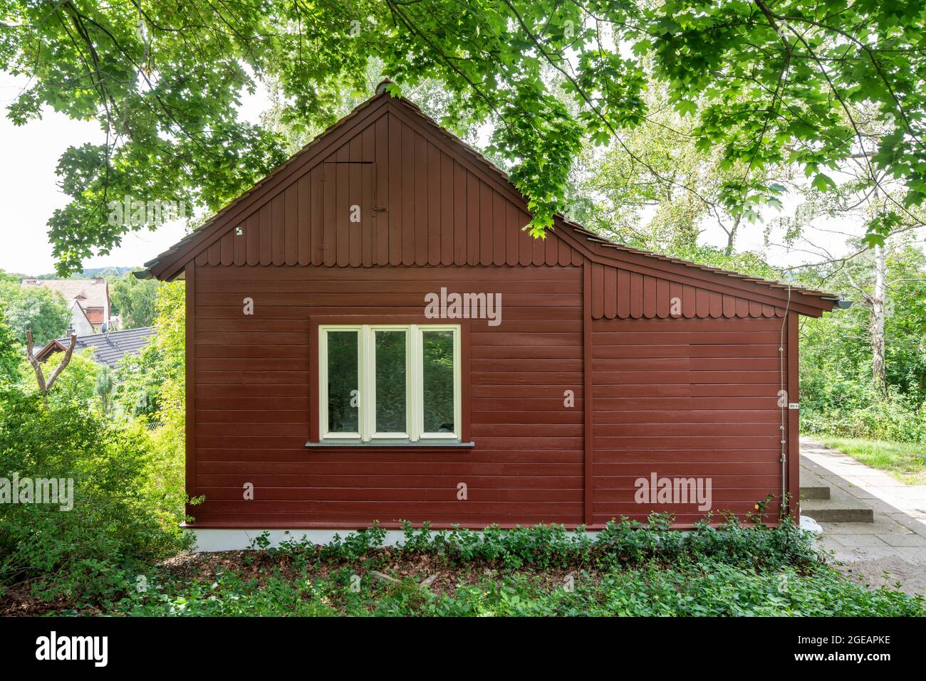 Caputh bei Potsdam, Einsteinhaus, Landhaus für Albert Einstein, 1929 ...