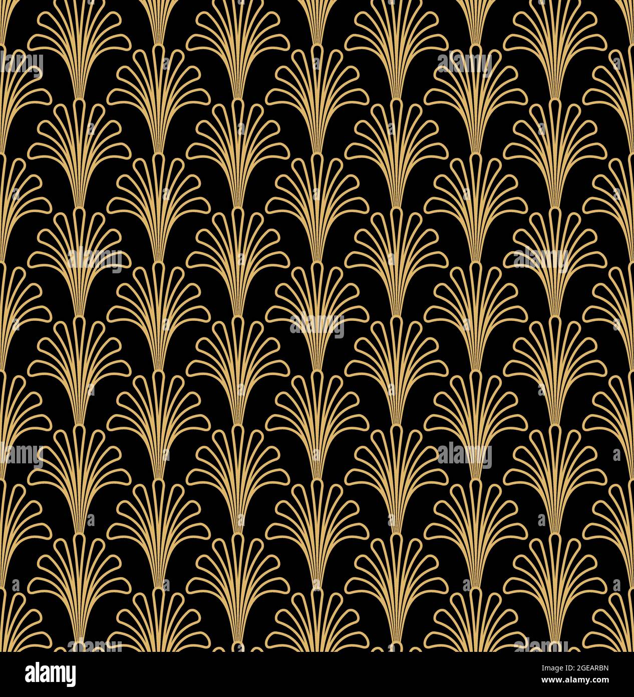 Art Deco Gatsby Pattern Vector