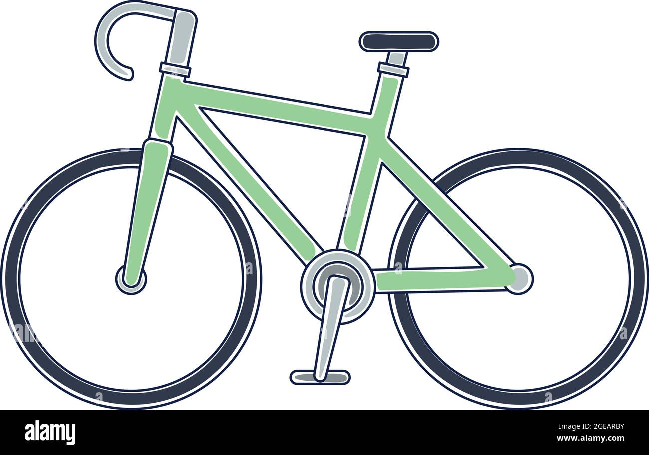 green bicycle icon Stock Vector Image & Art - Alamy