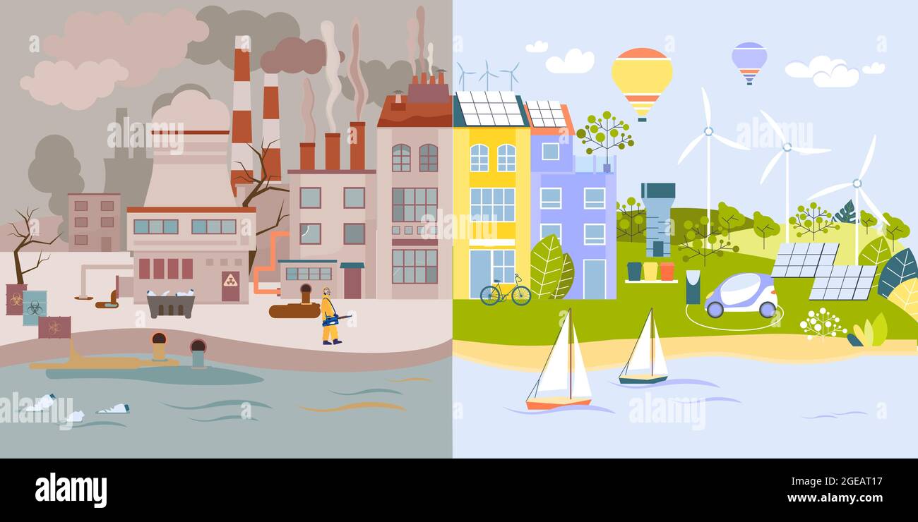 Clean Earth Vs Dirty Earth