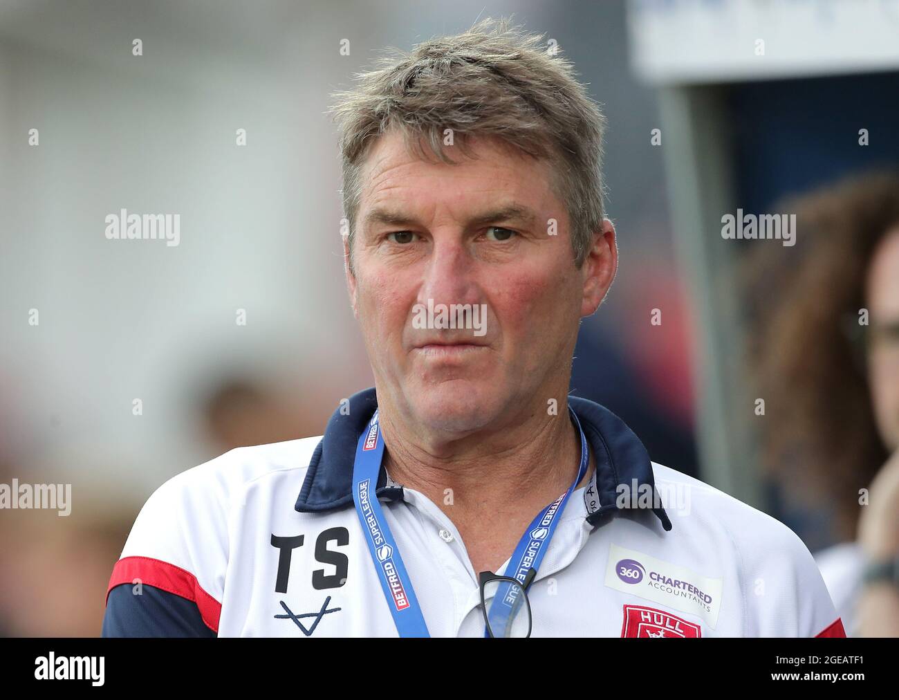 Hull Kingston Rovers head coach Tony Smith during the Betfred Super ...