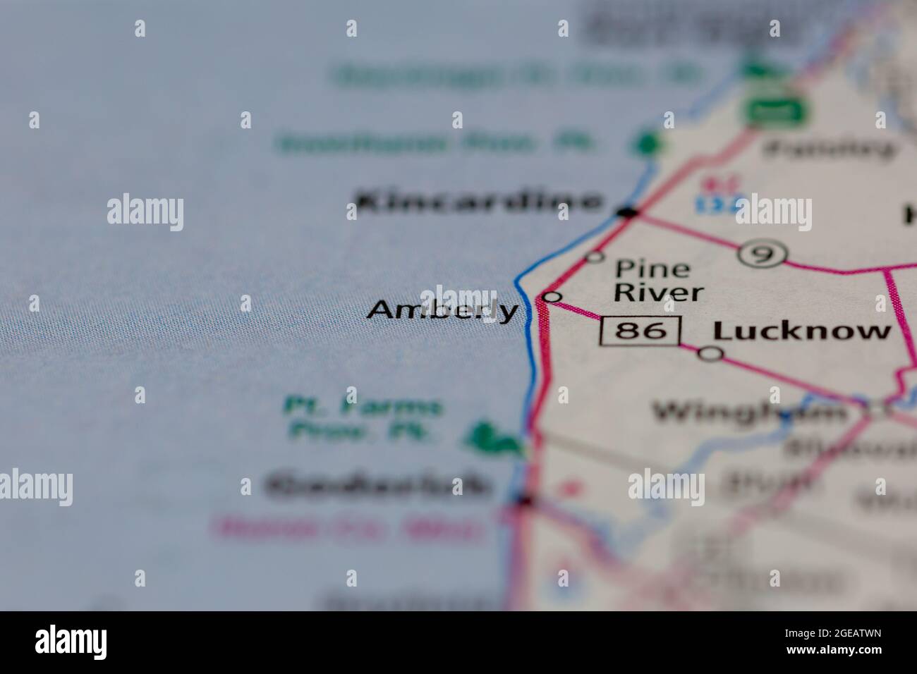 Amberly map hi-res stock photography and images - Alamy