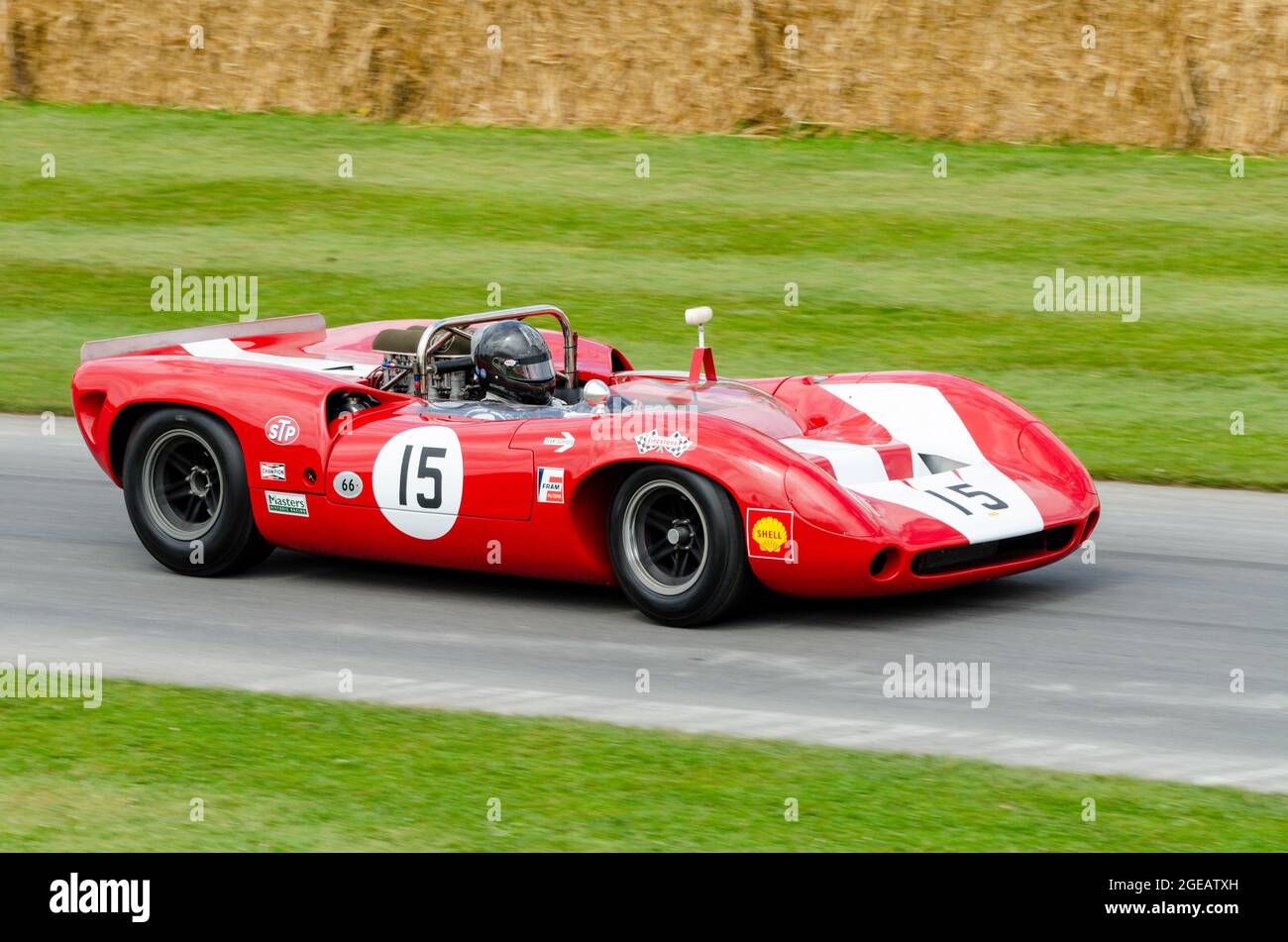 John Surtees Lola-Chevrolet T70 Spyder at the Goodwood Festival of ...
