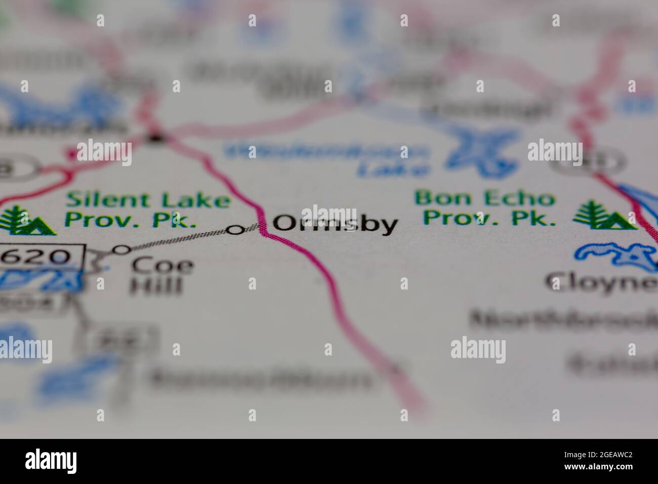 Map of ormsby hi-res stock photography and images - Alamy