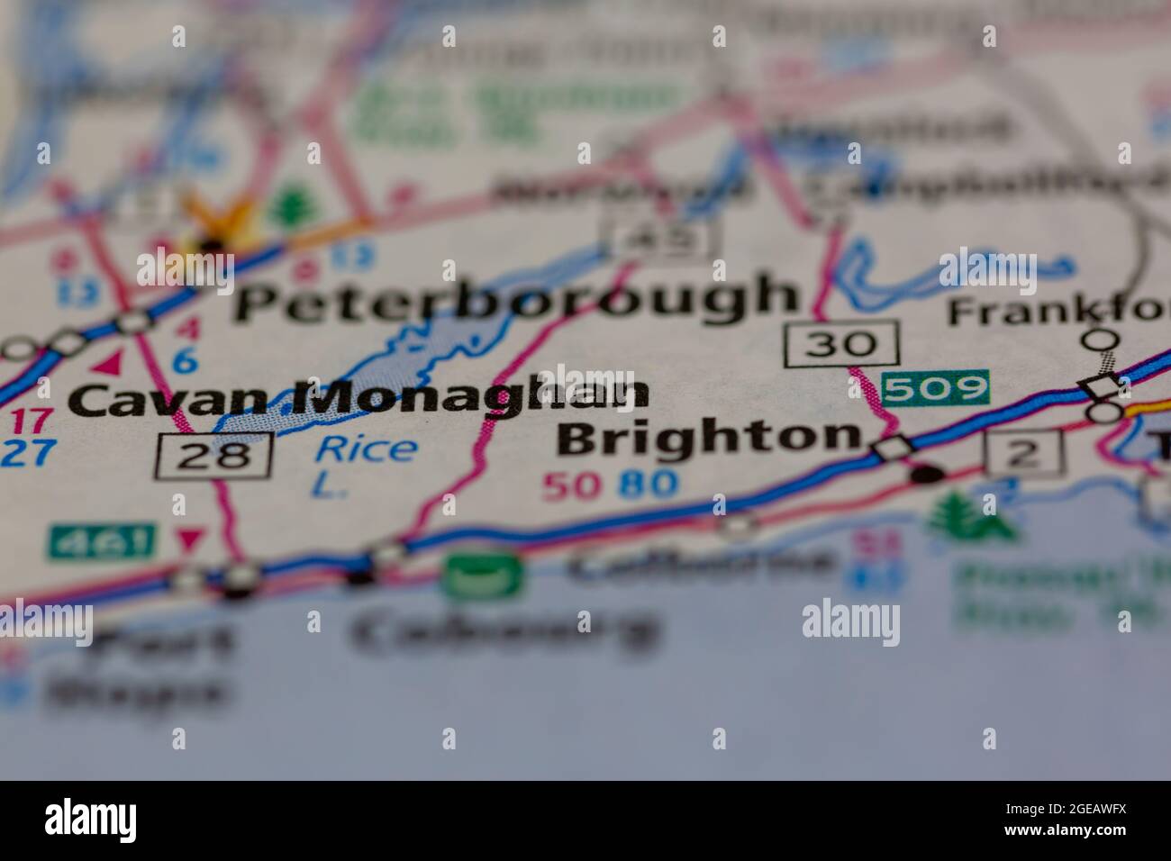 Cavan monaghan on a map hi-res stock photography and images - Alamy