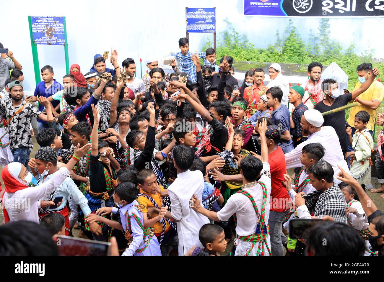 August 18,2021,Dhaka,Bangladesh: Beliebers attend the mourning ceremony ...