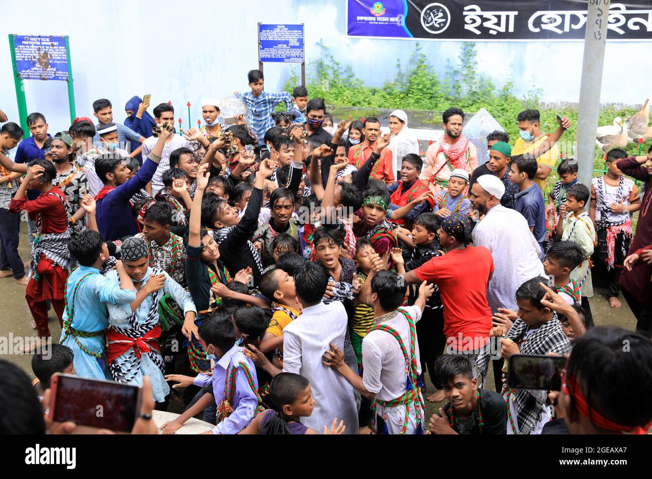 August 18,2021,Dhaka,Bangladesh: Beliebers attend the mourning ceremony ...