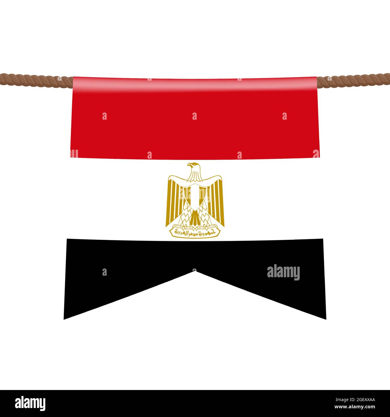 Hanging on national holiday Cut Out Stock Images & Pictures - Alamy