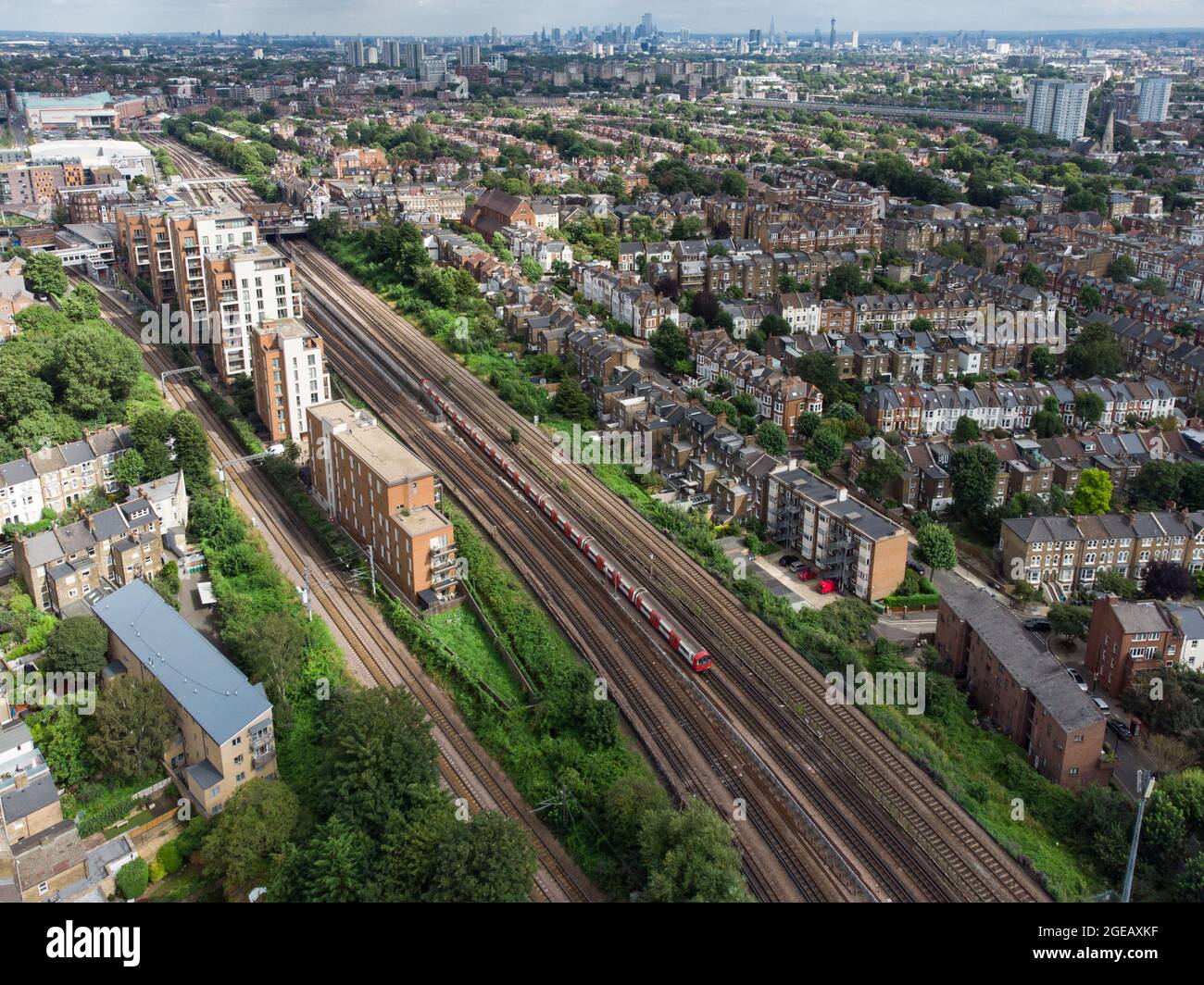West Hampstead, NW6 London, England Stock Photo - Alamy