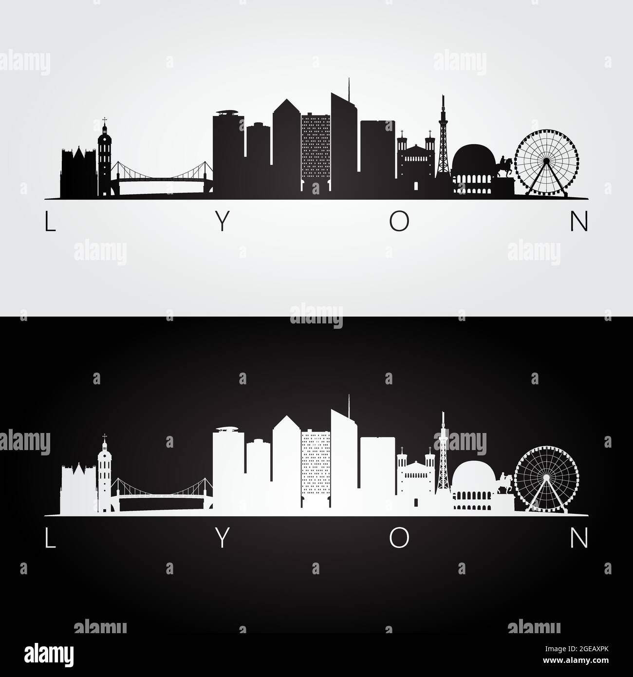 Lyon city hall Stock Vector Images - Alamy