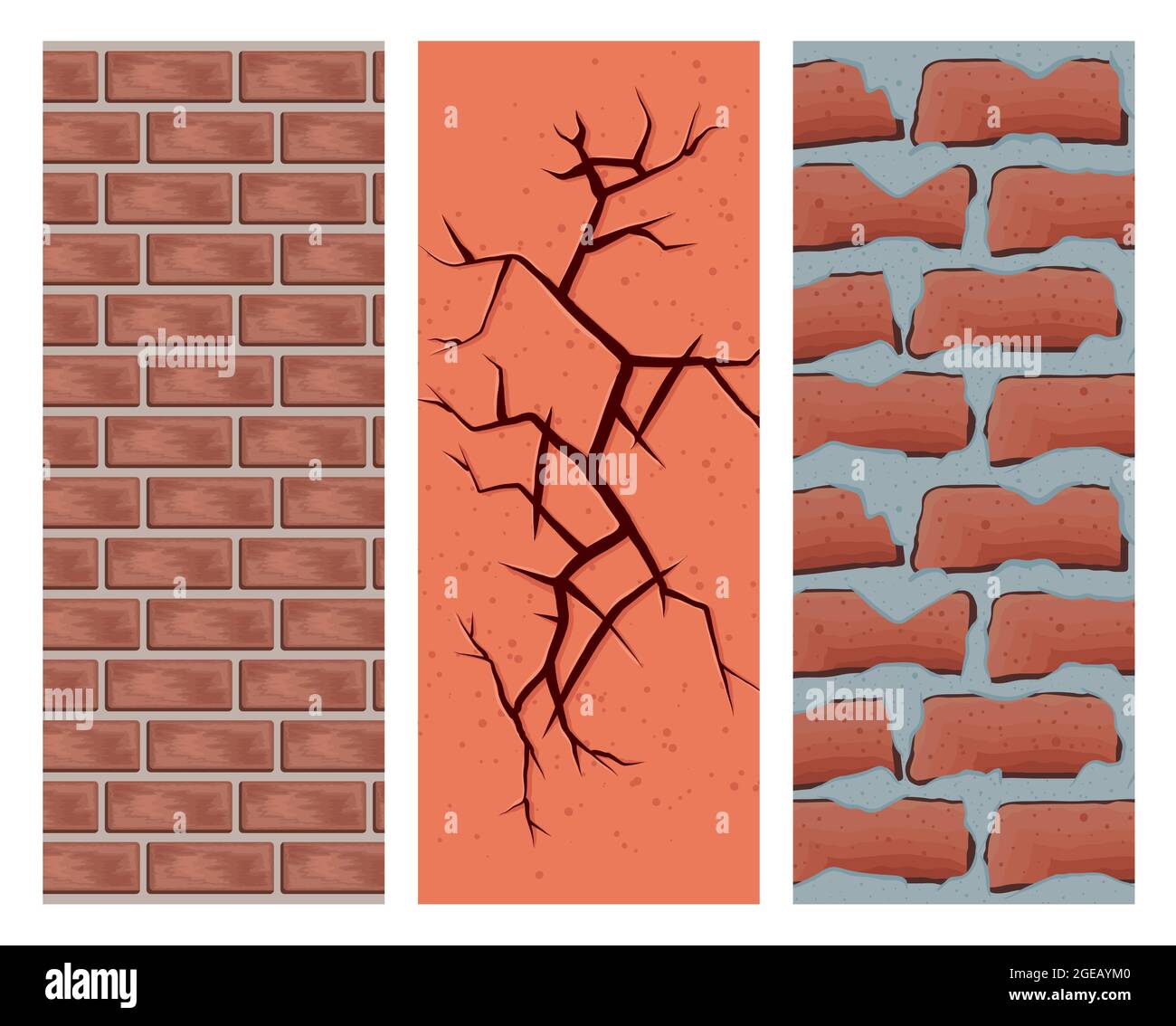 three explosive walls Stock Vector Image & Art - Alamy