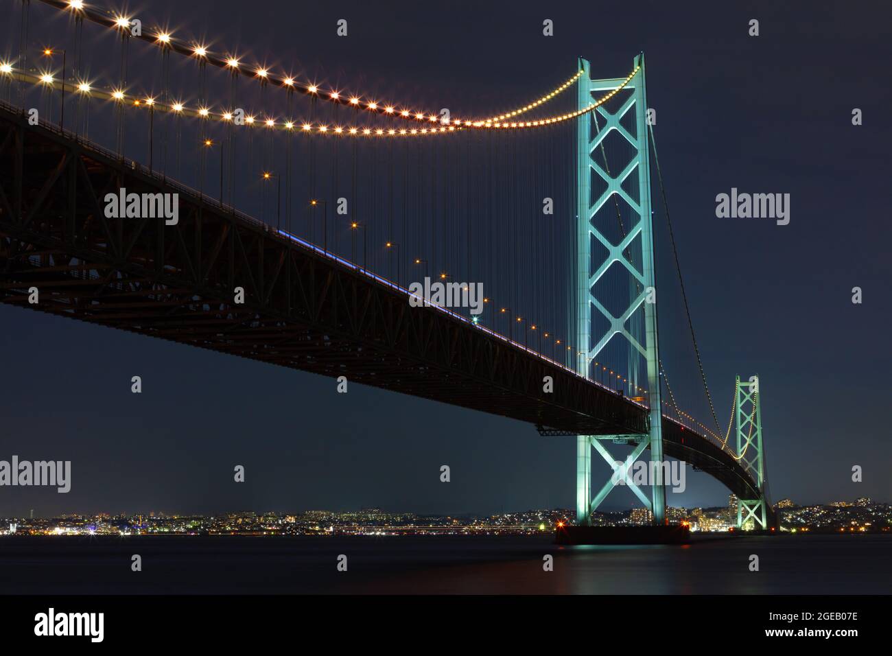 Akashi Kaikyo Bridge Stock Photo - Alamy