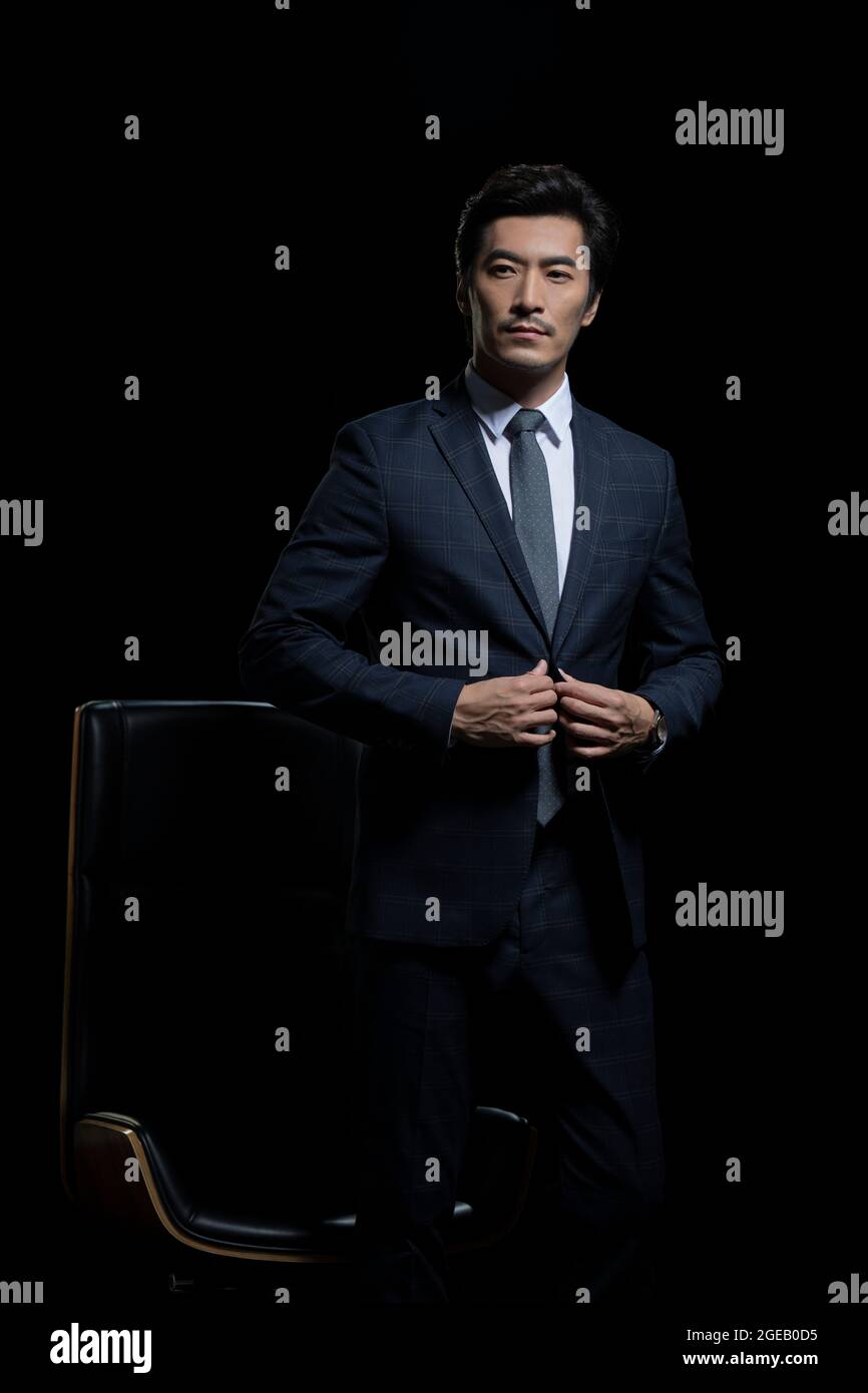 Successful Chinese businessman Stock Photo - Alamy