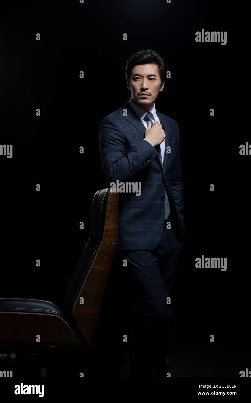 Successful Chinese businessman Stock Photo - Alamy