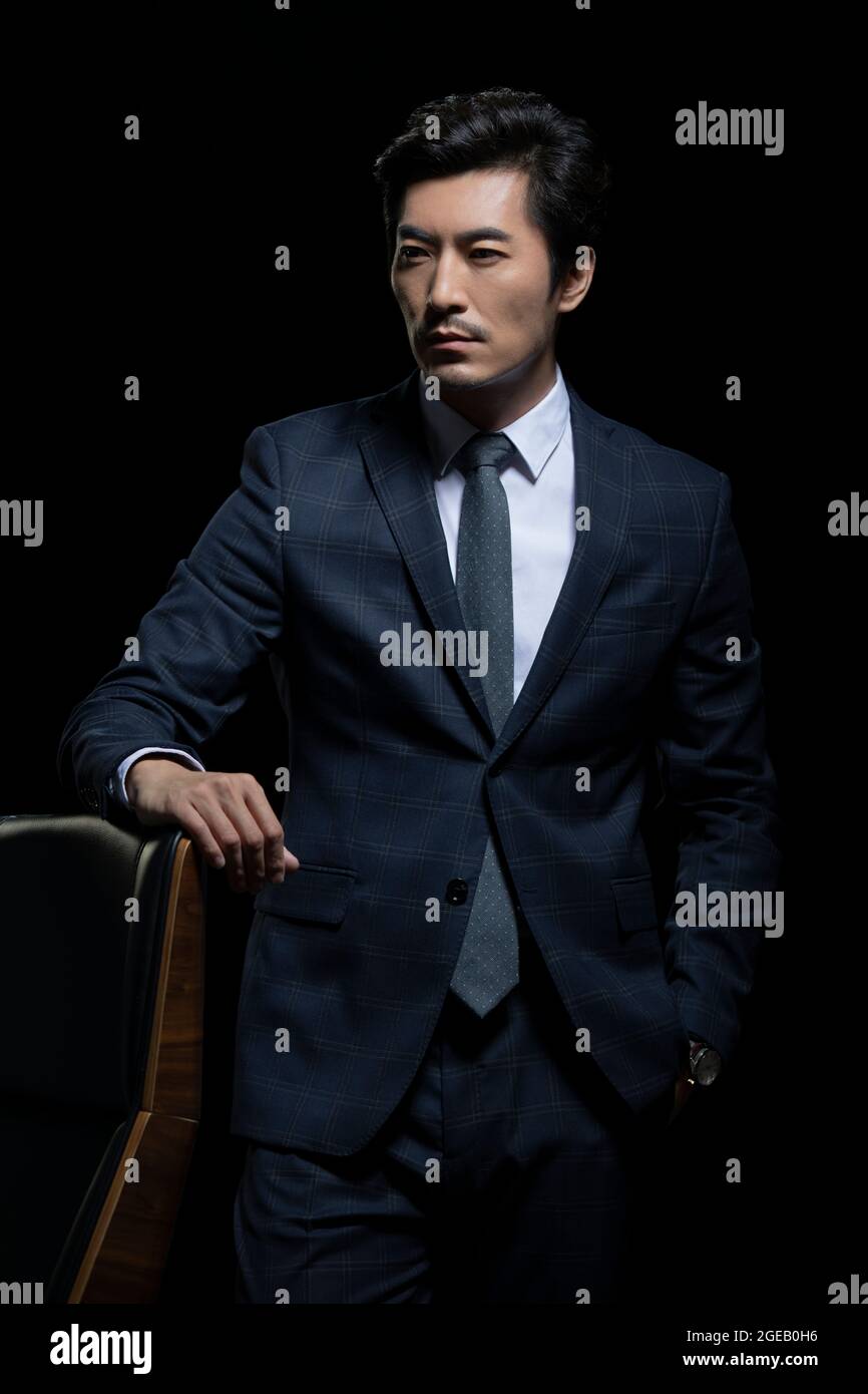 Successful Chinese businessman Stock Photo - Alamy