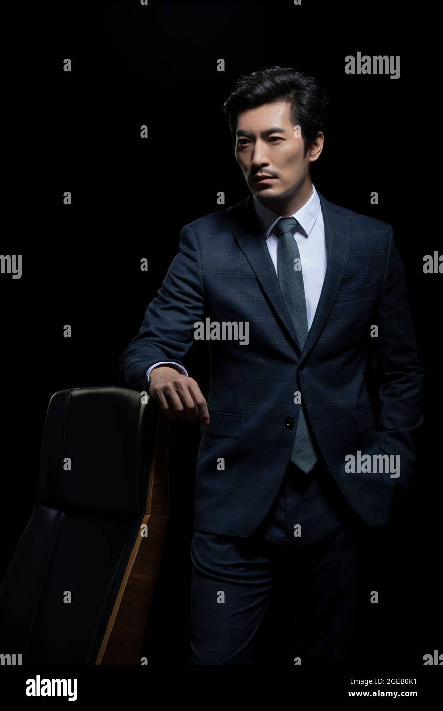 Successful Chinese businessman Stock Photo - Alamy
