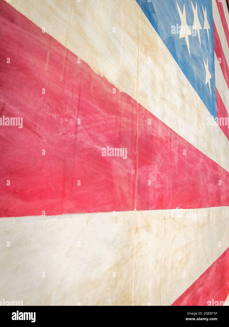 American Flag Mural High Resolution Stock Photography and Images - Alamy
