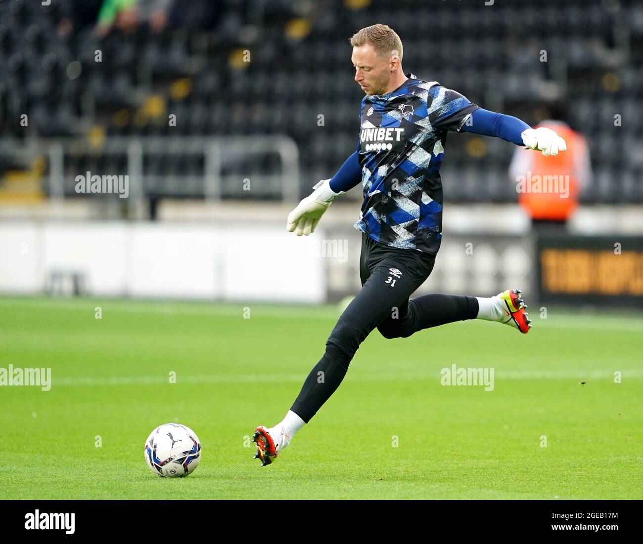 Derby county goalkeeper ryan allsop hi-res stock photography and images ...