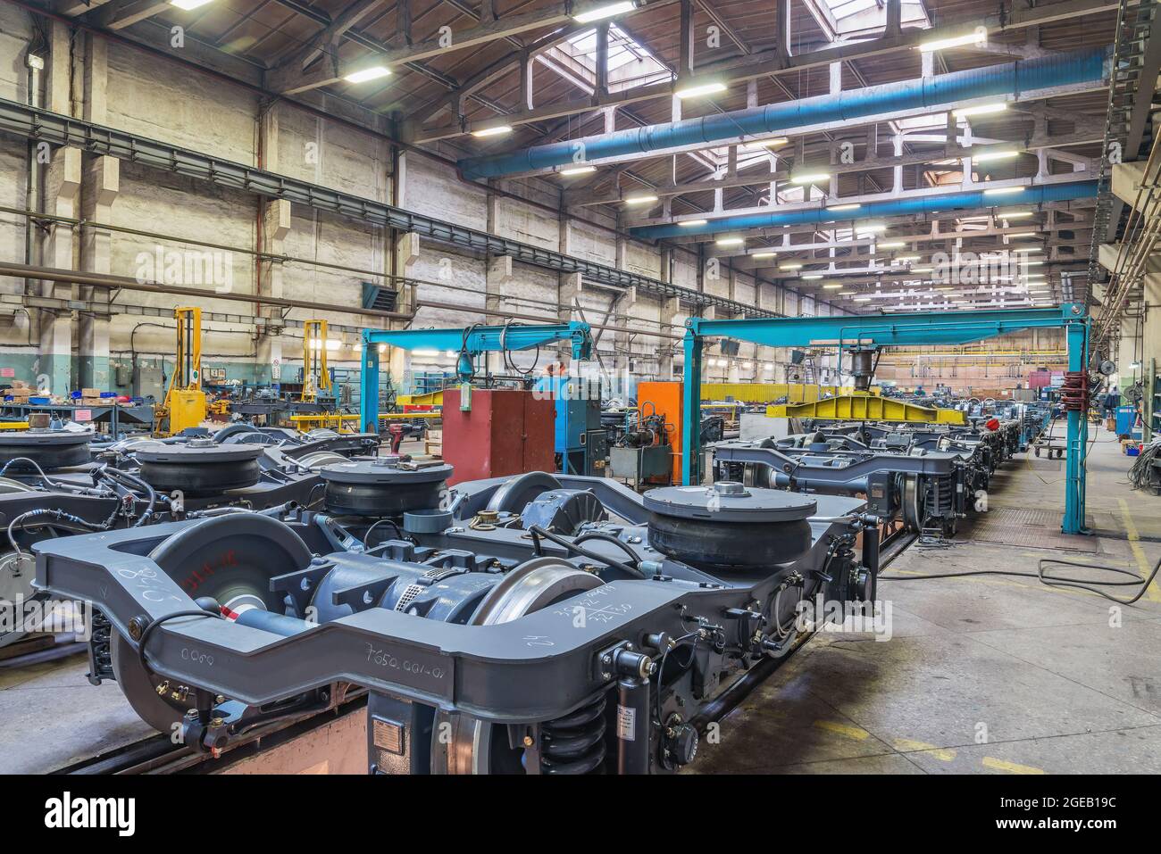 Rail rolling plant hi-res stock photography and images - Alamy