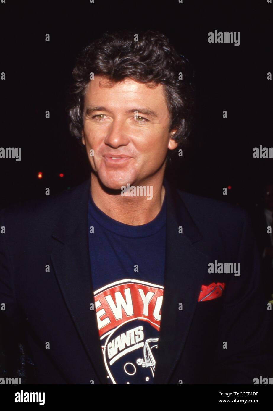 Patrick Duffy 1987 Credit: Ralph Dominguez/MediaPunch Stock Photo - Alamy