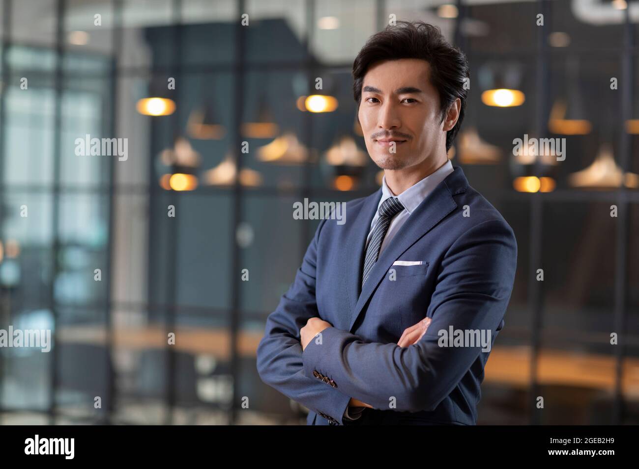 Successful Chinese businessman Stock Photo - Alamy