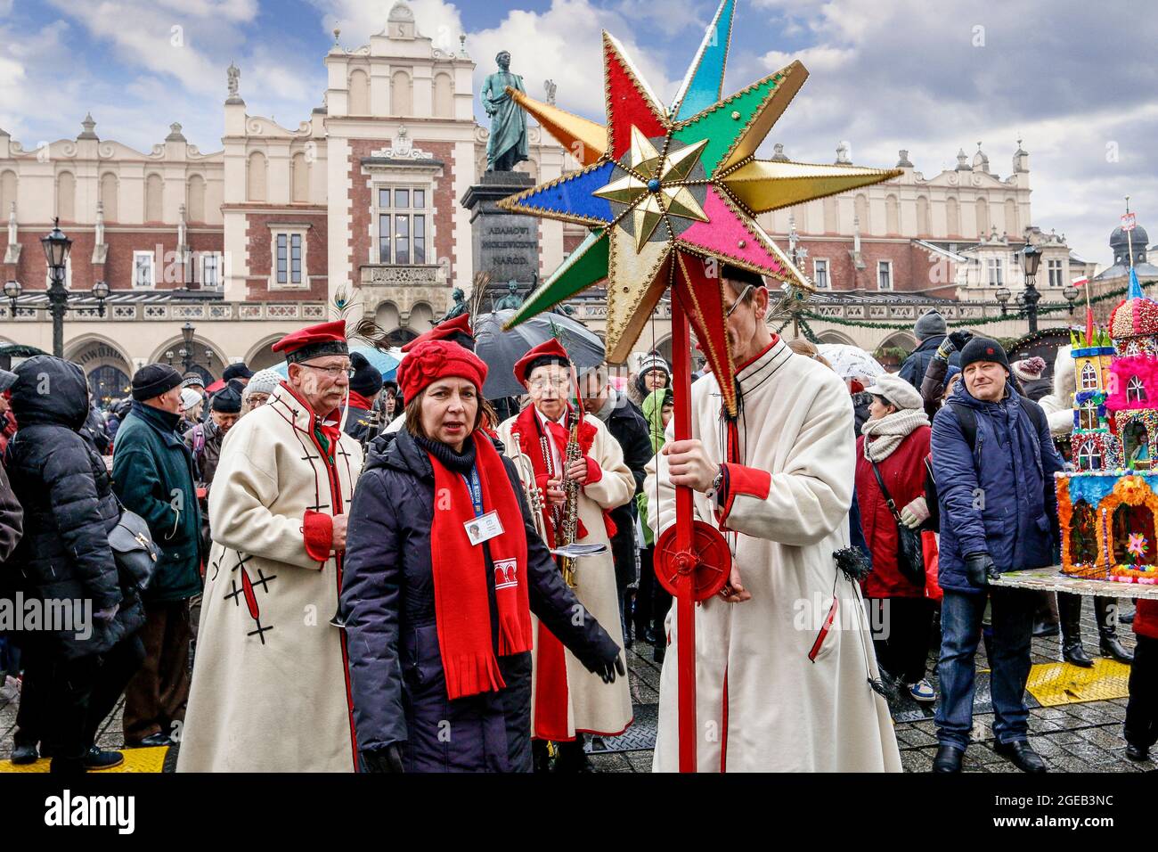 Annual Nativity Scenes Contest, Krakow, Poland Stock Photo - Alamy