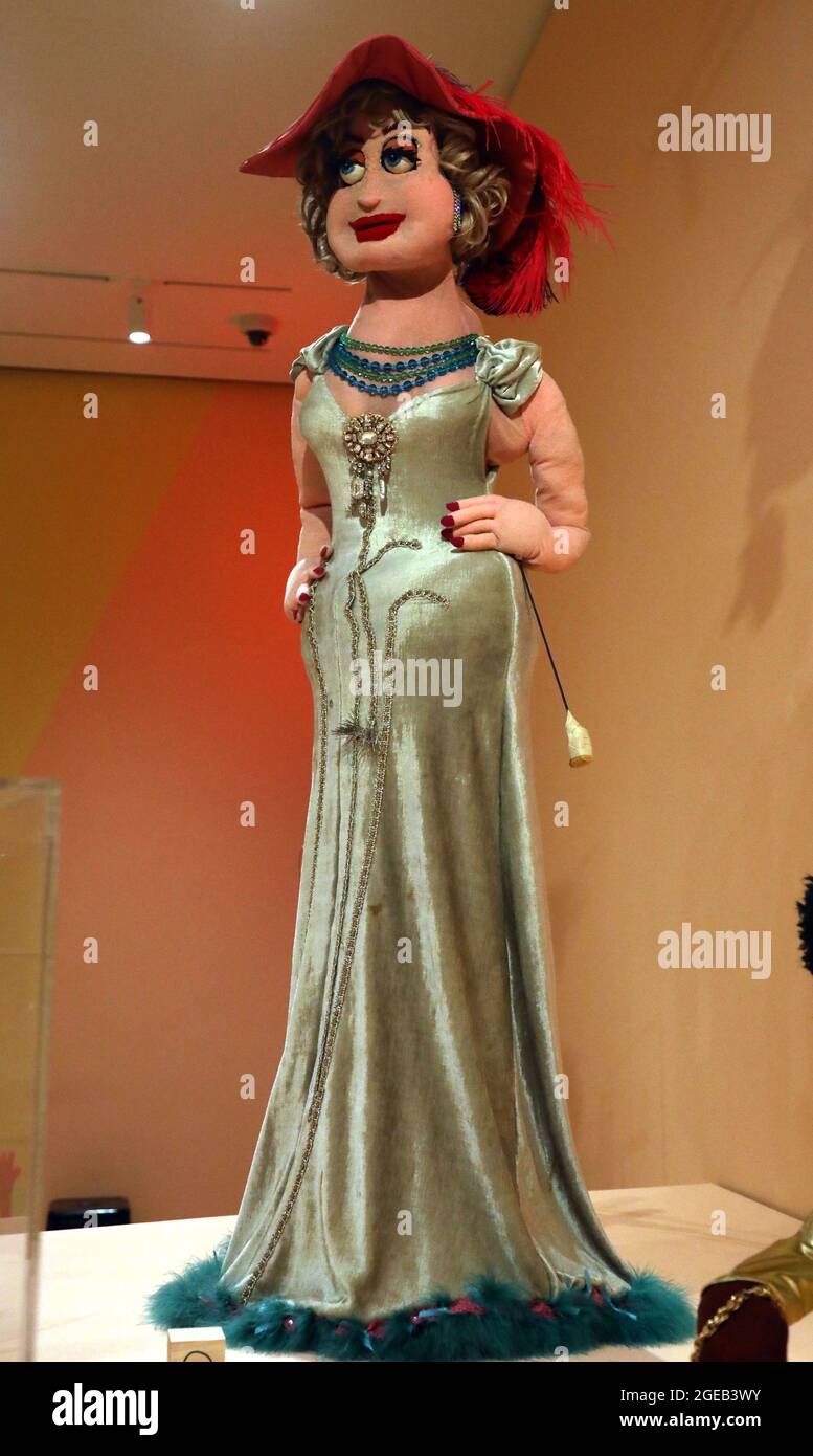 New York, New York, USA. 18th Aug, 2021. A view of the MAE WEST puppet ...