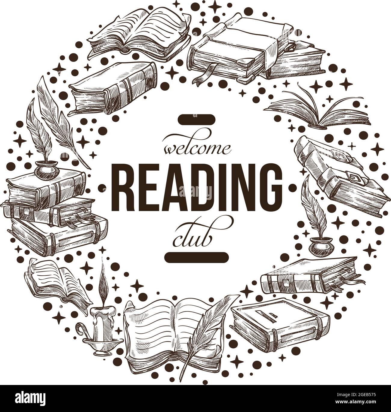 Literary recommendation Stock Vector Images - Alamy