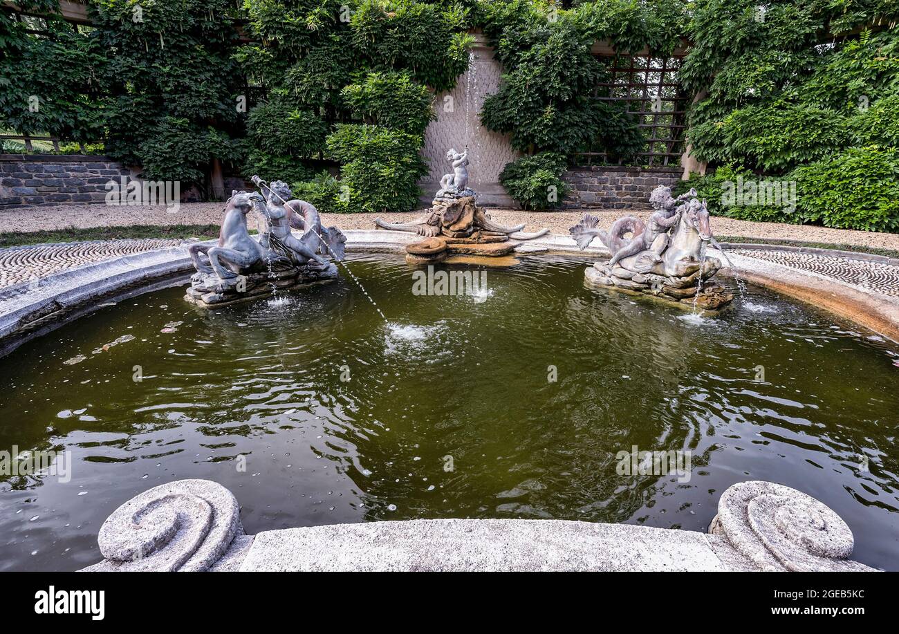 Formal pools hi-res stock photography and images - Alamy