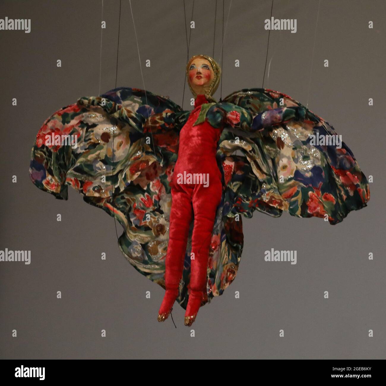 New York, New York, USA. 18th Aug, 2021. A view of the BUTTERFLY LADY ...