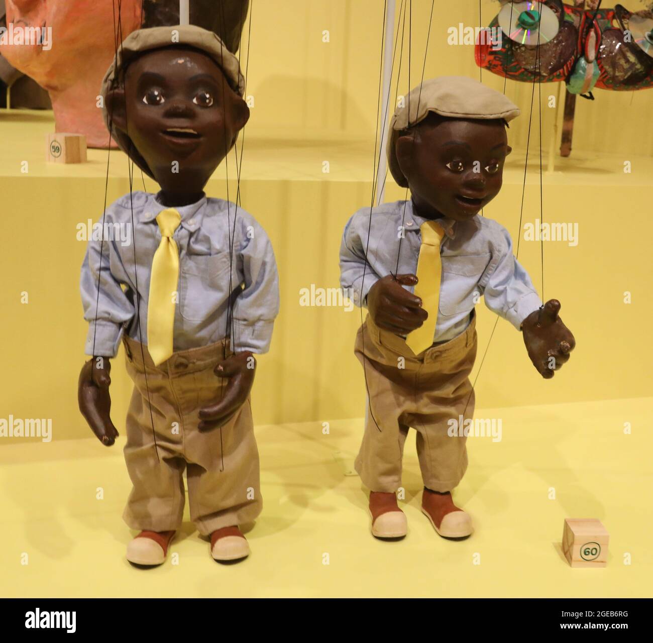 New York, New York, USA. 18th Aug, 2021. A view of the SENECA BOYS ...