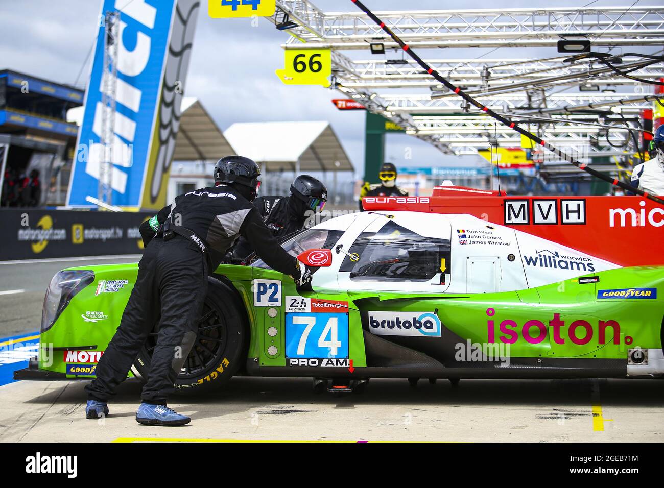 Le Mans, France. 18th Aug 2021. Le Mans, France. 18th Aug 2021. 74 ...