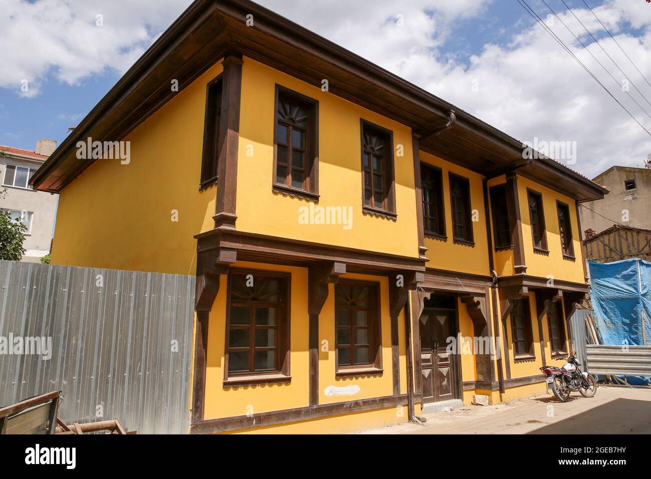 Yenisehir, Bursa, Turkey - August 14, 2021: Generic architecture of the ...