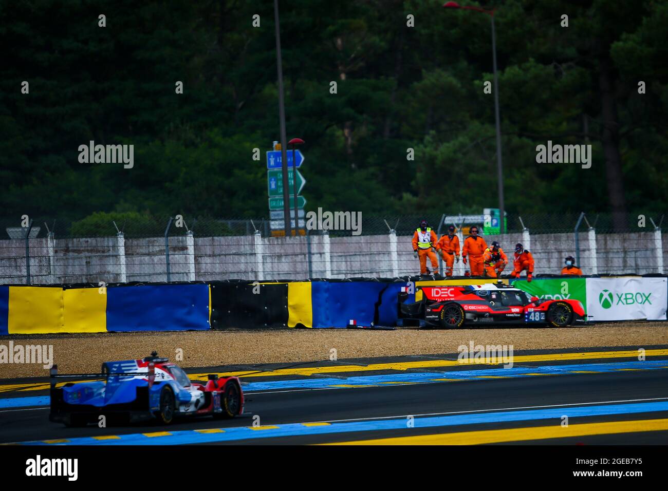 Crash 48 Lafargue Paul (fra), Chatin Paul-Loup (fra), Pilet Patrick ...