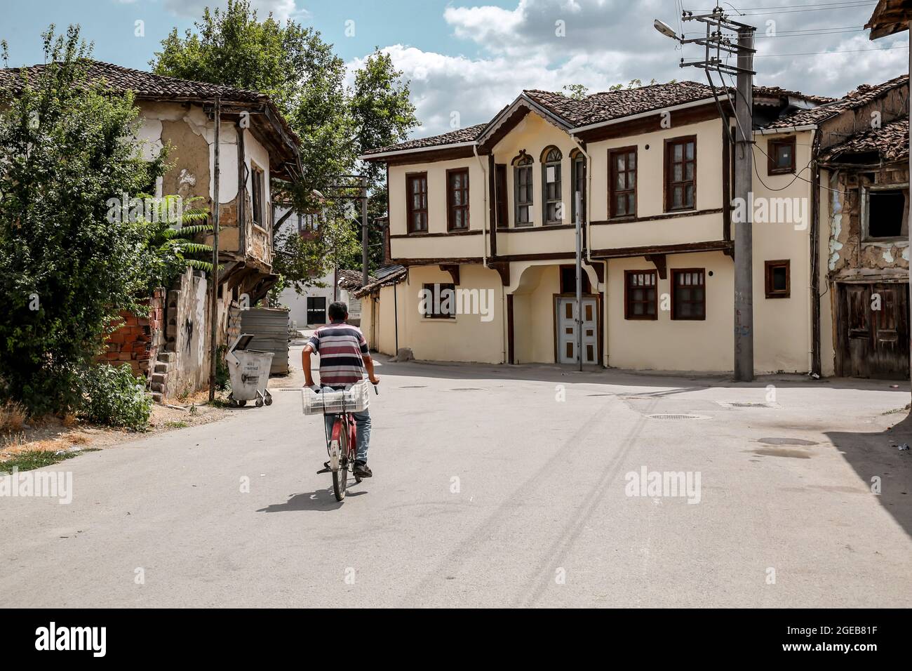 Yenisehir, Bursa, Turkey - August 14, 2021: Generic architecture of the ...