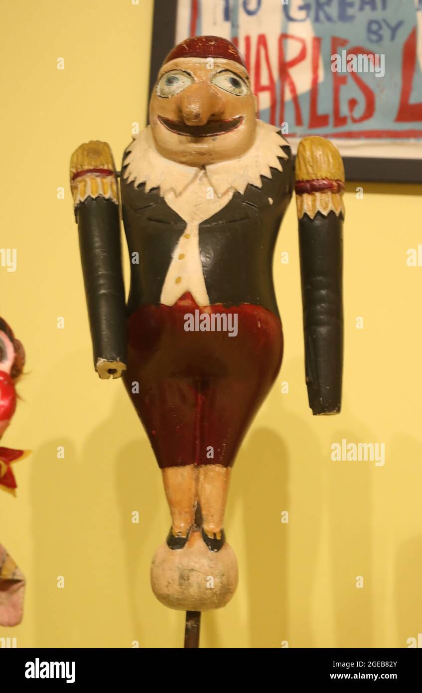 New York, New York, USA. 18th Aug, 2021. A view of a PUNCH puppet, seen ...