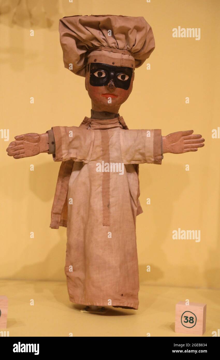 New York, New York, USA. 18th Aug, 2021. A view of the PULCINELLA, the ...