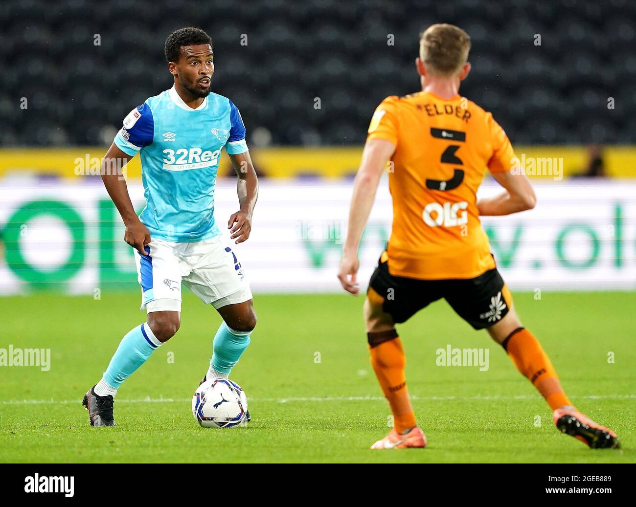 Derby countys nathan byrne hi-res stock photography and images - Alamy