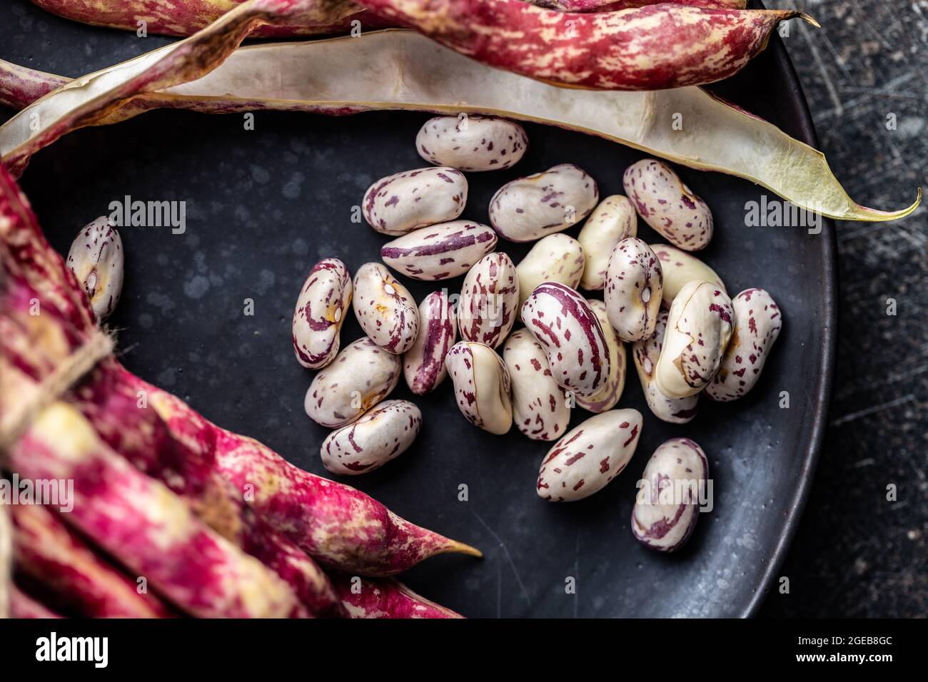 Top view on beans hi-res stock photography and images - Alamy