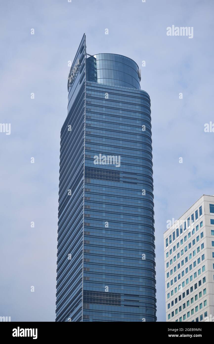 View of Astra building one of Jakarta skyscraper. Jakarta, Indonesia ...