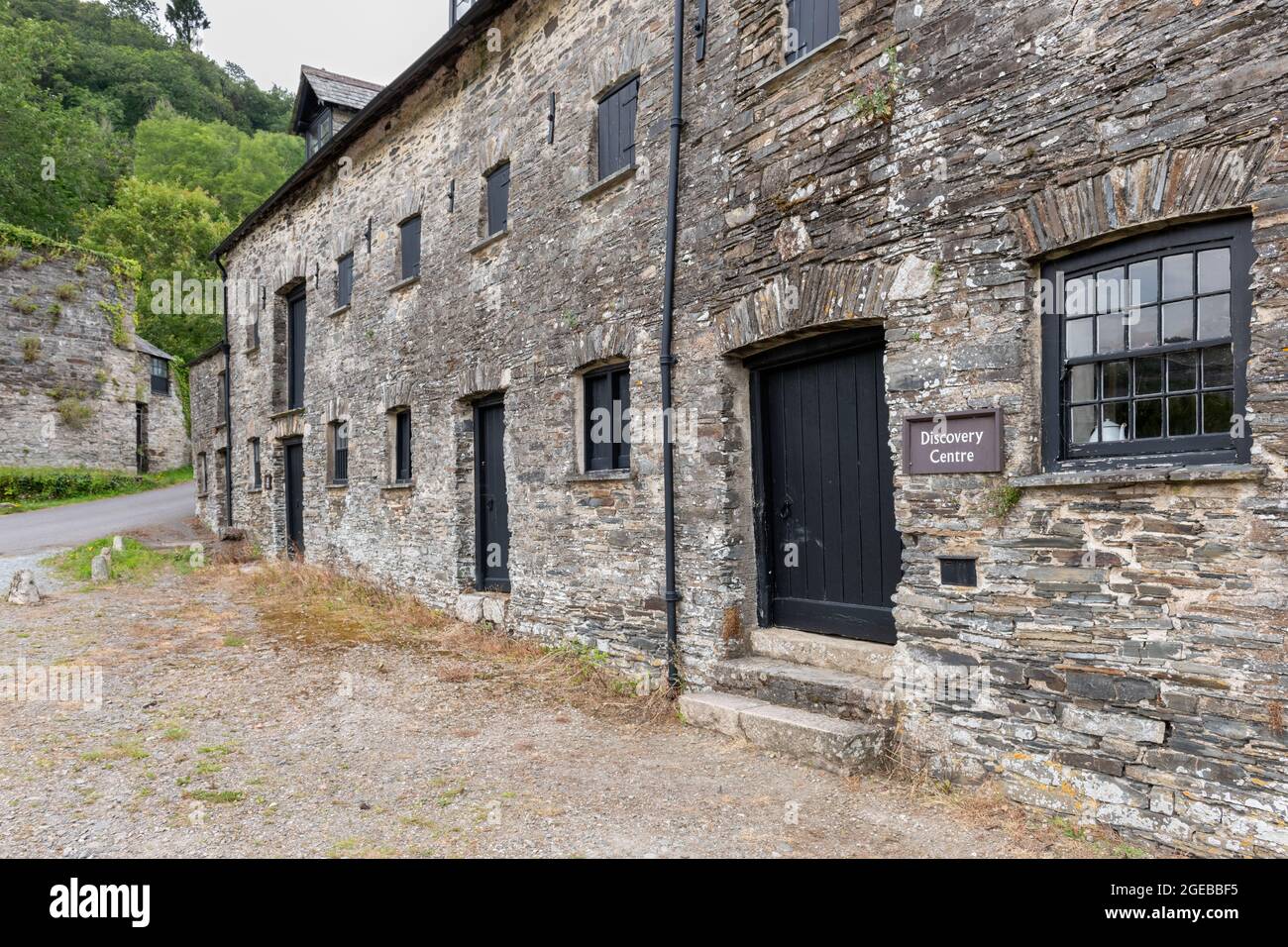 Cotehele quay.Cornwall.United Kingdom.July 23rd 2021.The Discovery ...