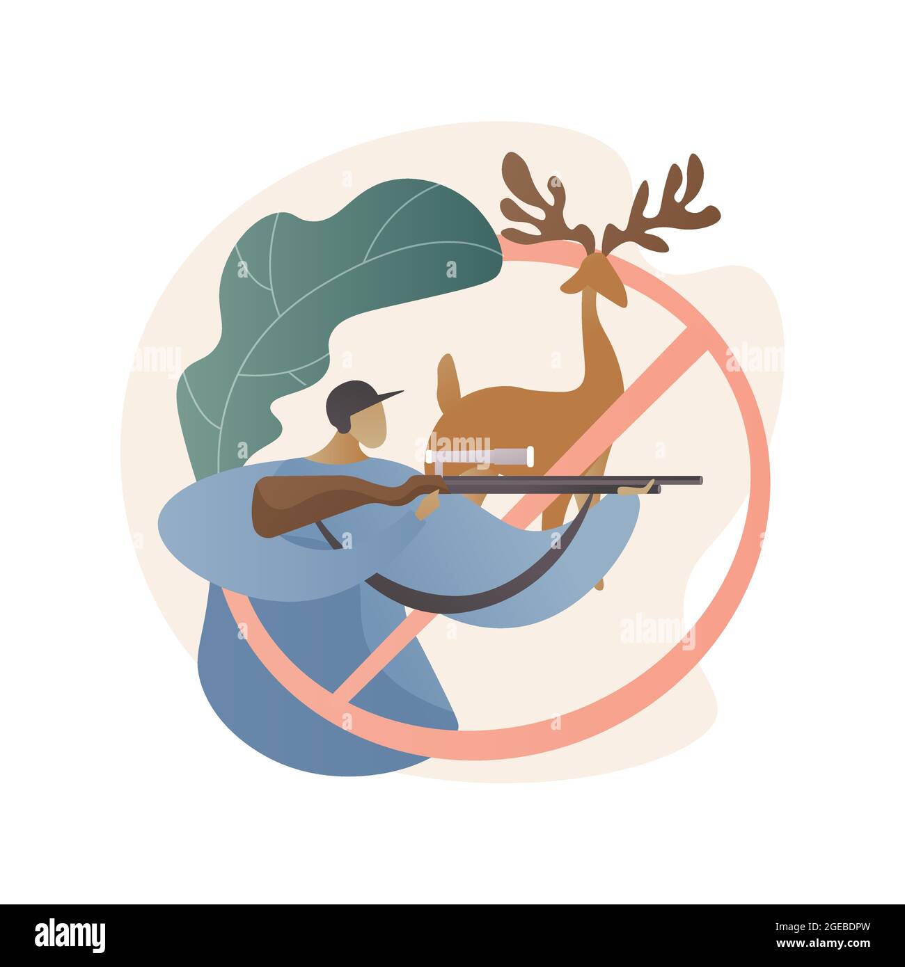 Hunting regulations abstract concept vector illustration Stock Vector ...