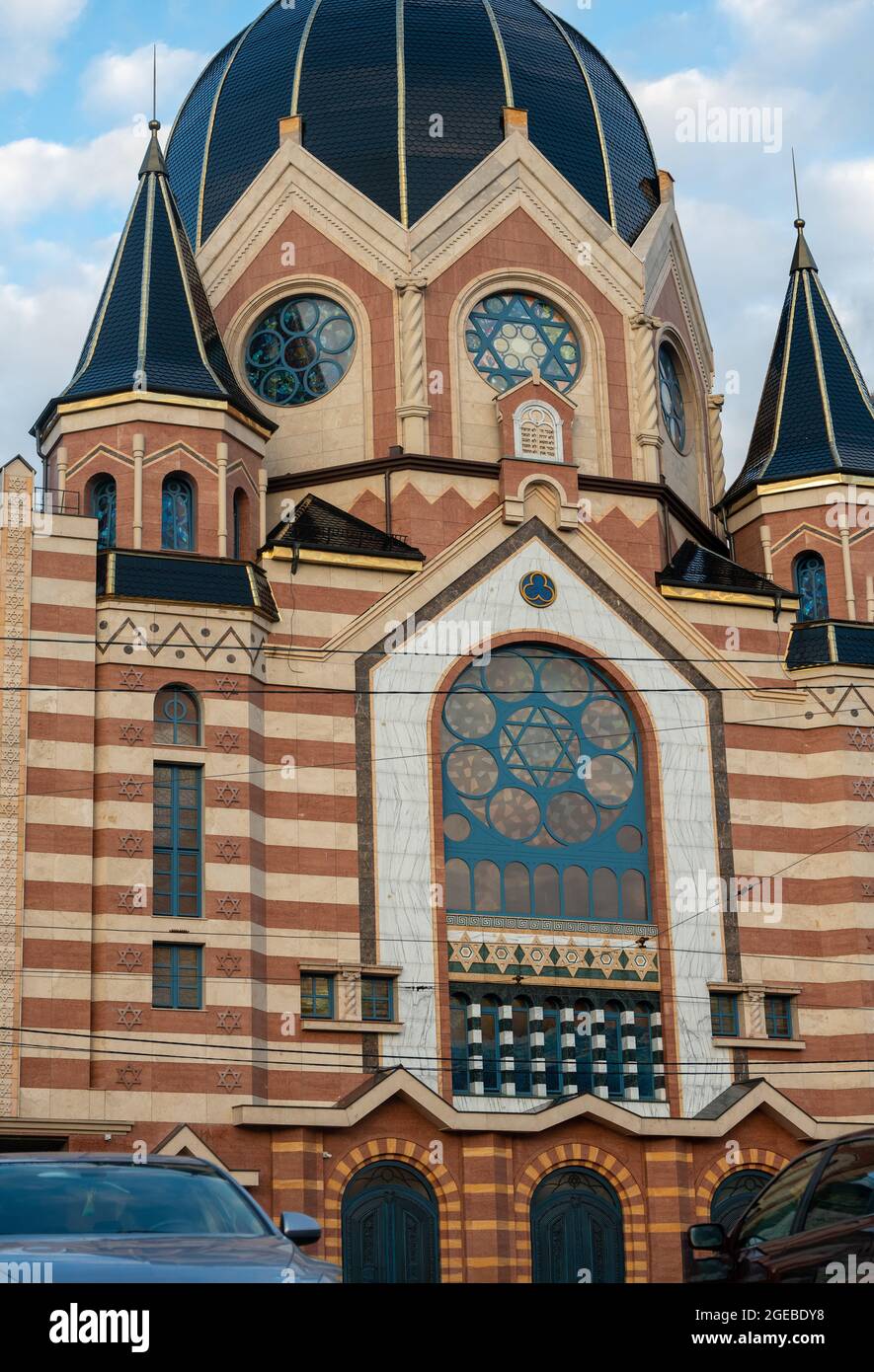 08-02-2021 Kaliningrad Russia. Part of Synagogue in Kaliningrad: this ...