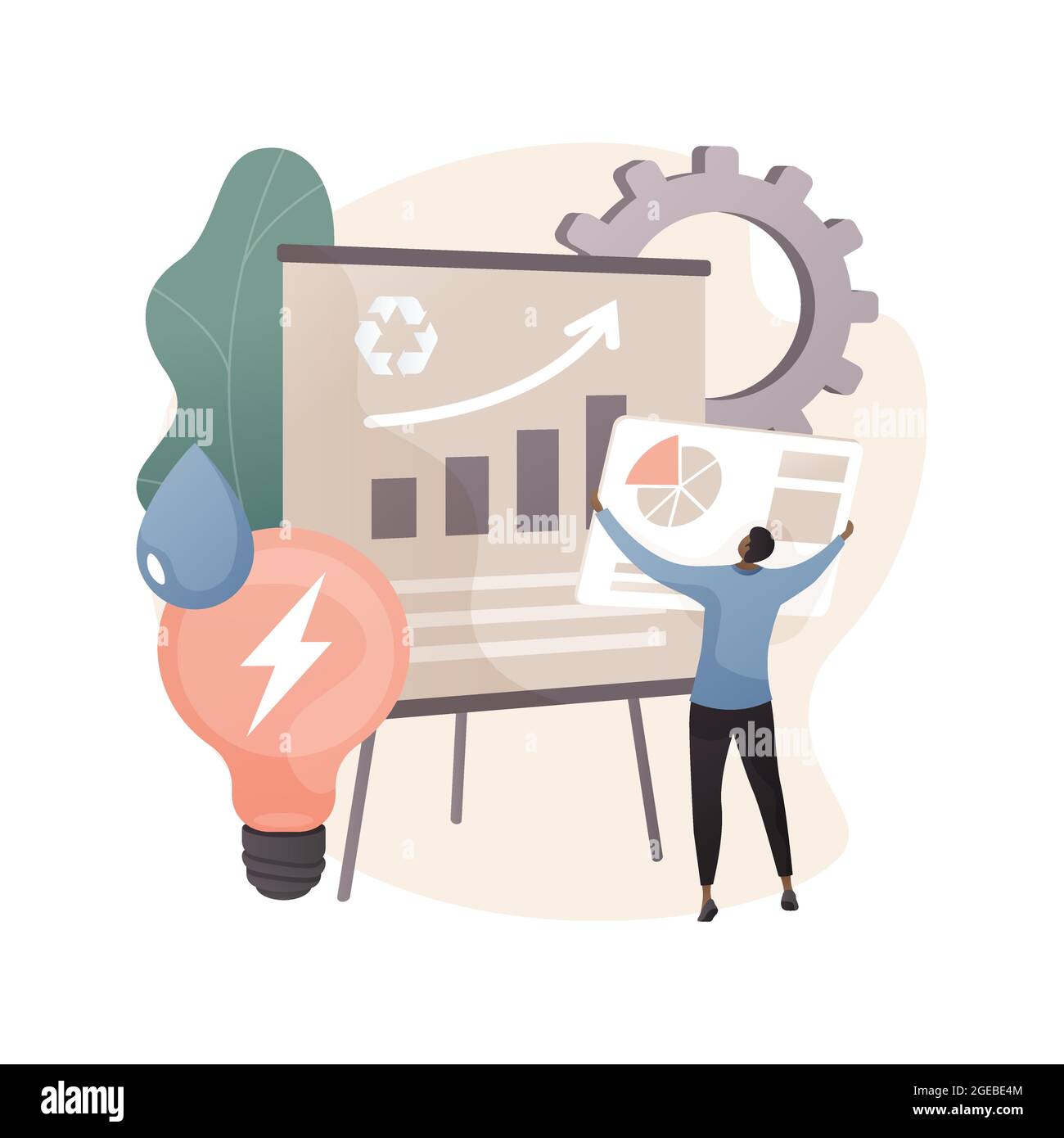 Sustainable forests Stock Vector Images - Alamy