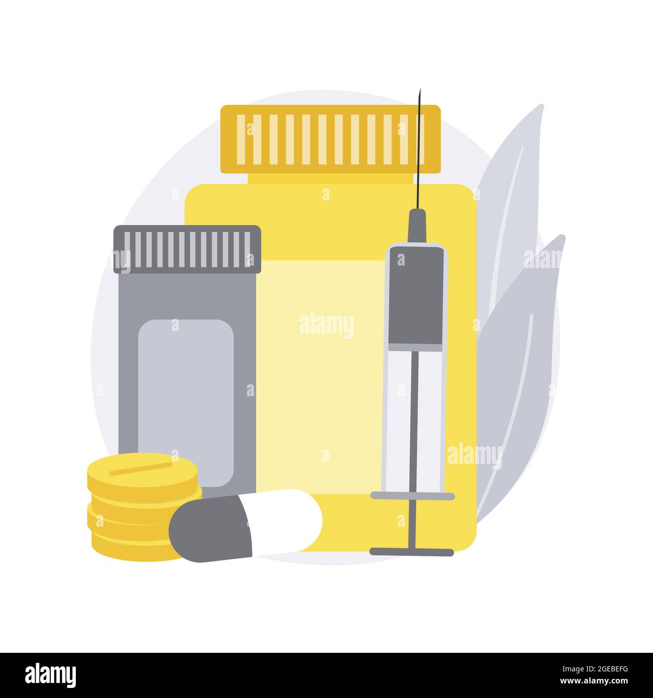 Diabetes medications abstract concept vector illustration Stock Vector ...