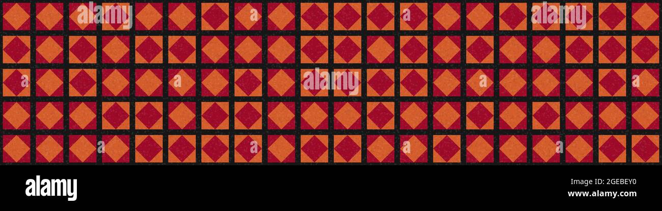 Abstract Geometrical generative computational art illustration Stock ...