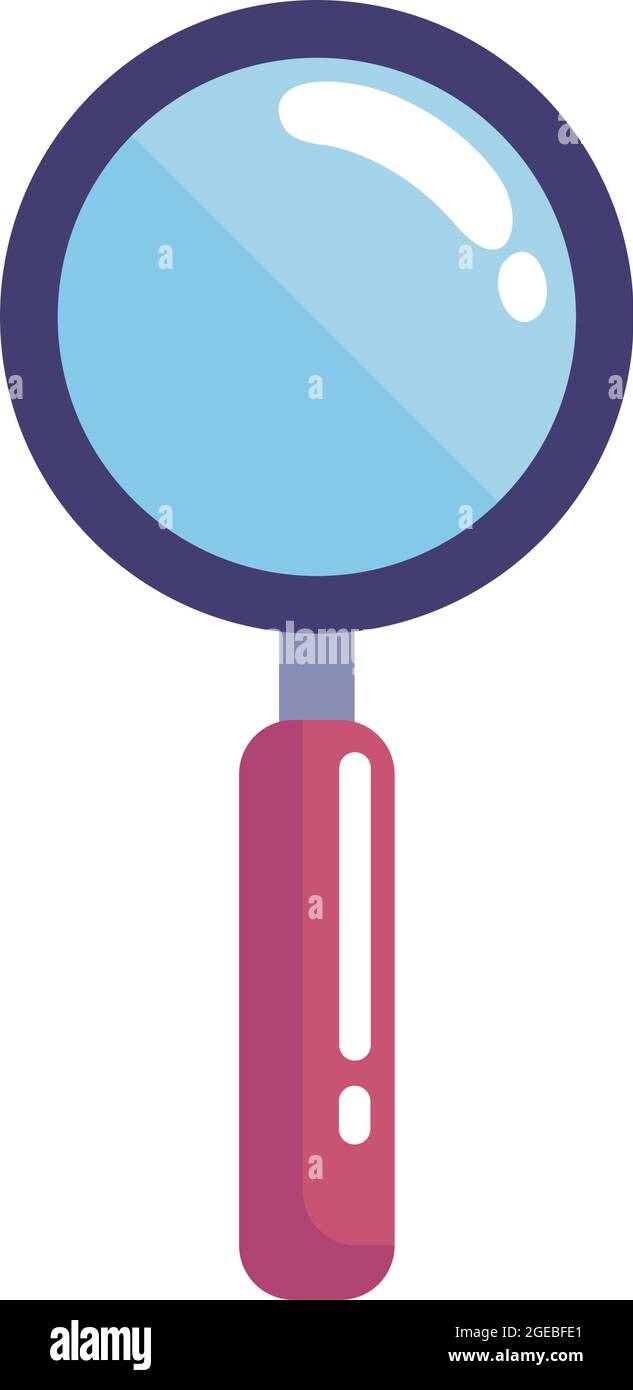 magnifying glass device Stock Vector Image & Art - Alamy