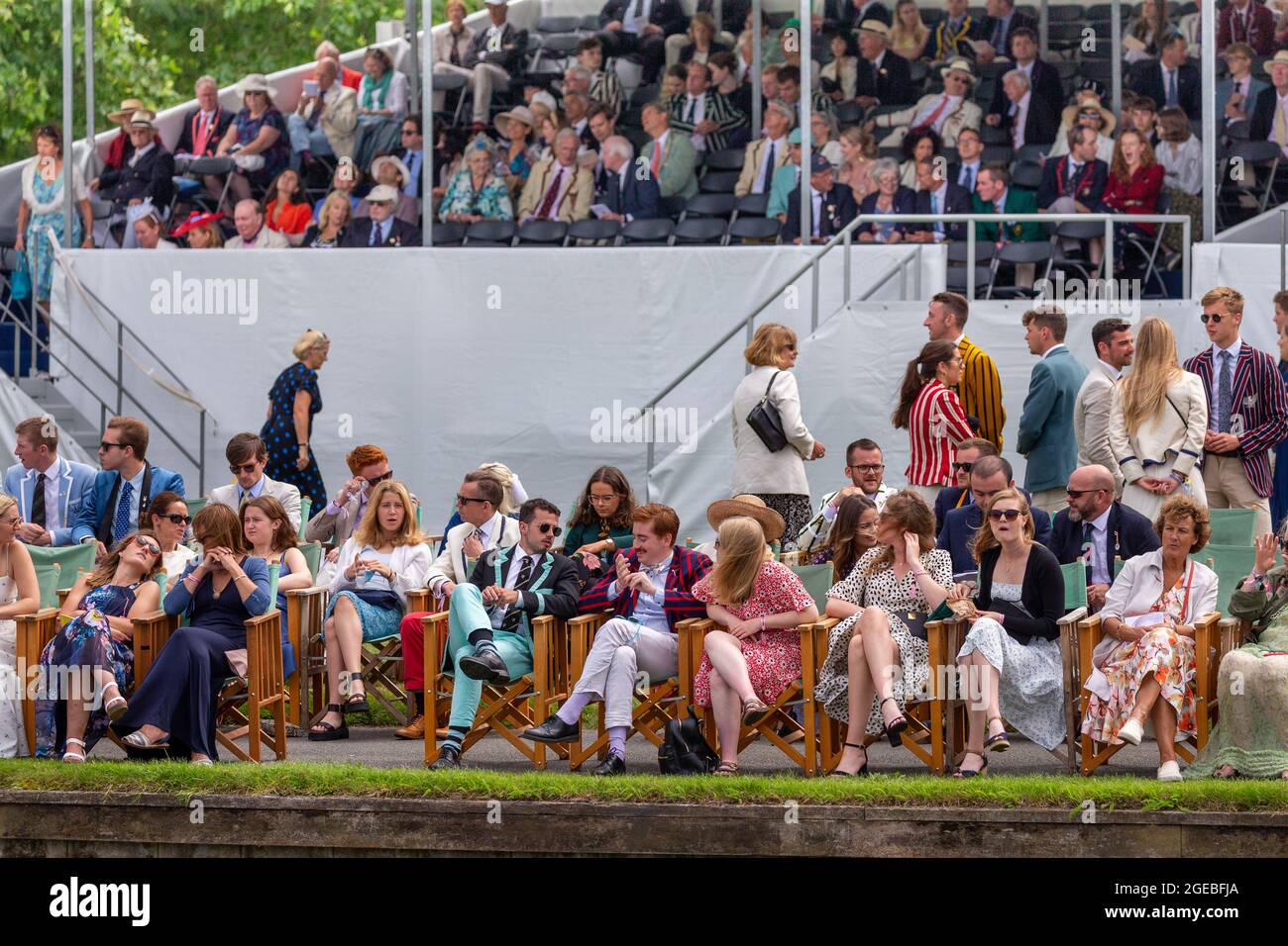 Henley-upon-Thames, Oxfordshire, UK. Henley Royal Regatta, Covid ...