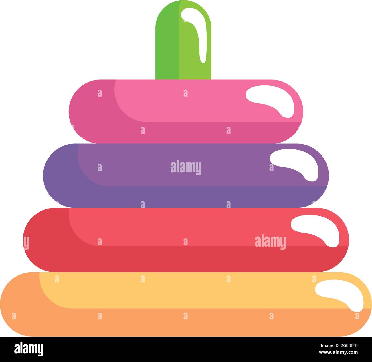 rings colors pyramid Stock Vector Image & Art - Alamy