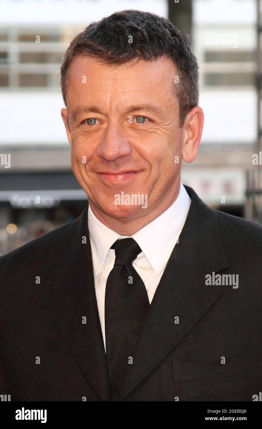 London. UK. Peter Morgan at the World Premiere of Rush at the Odeon ...